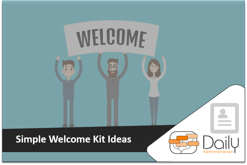 Simple Welcome Kit Ideas